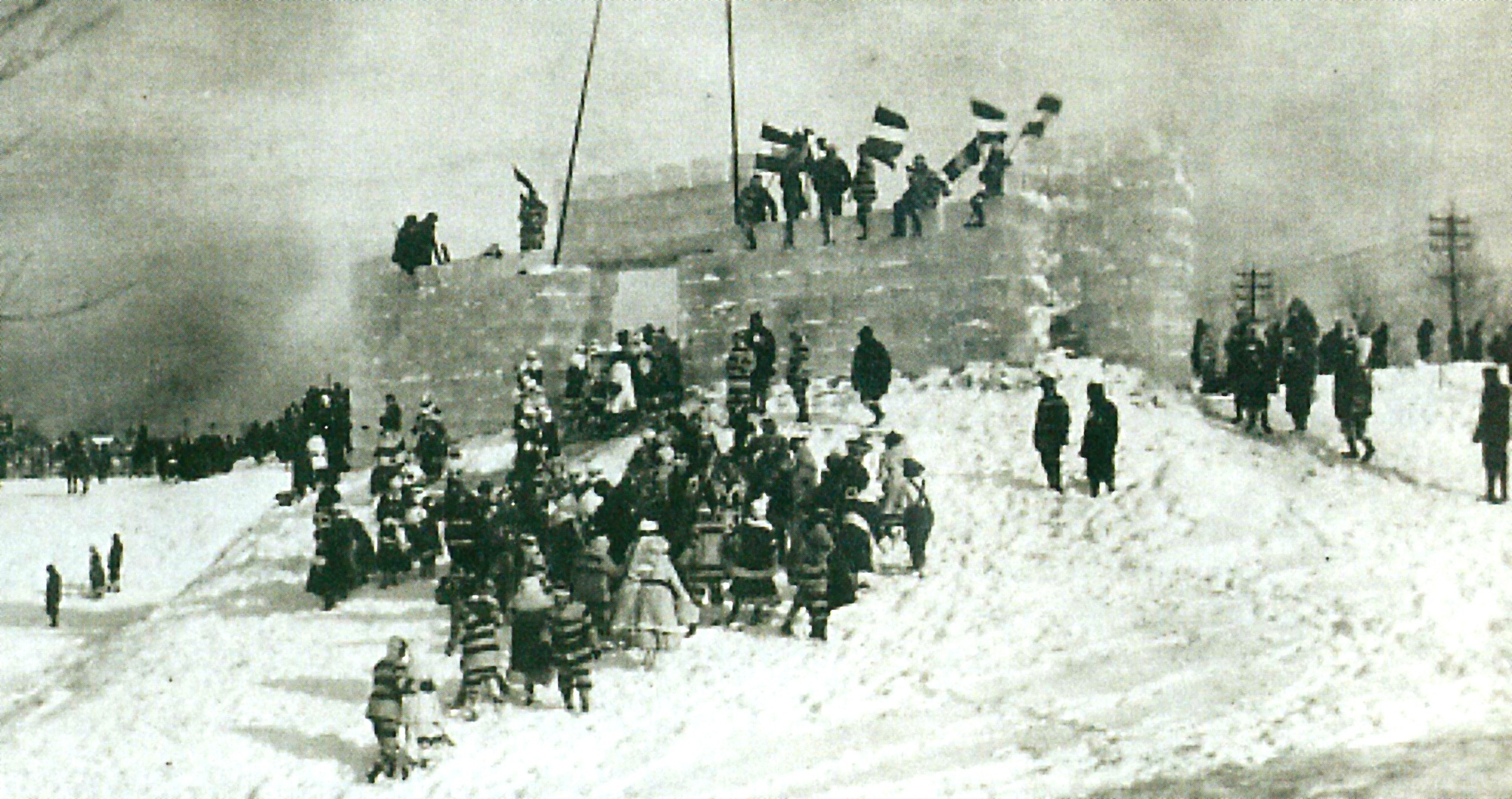 Winter Carnival Ice Palaces 1887 & 1888 - Ramsey County Historical Society